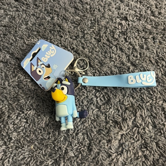 Accessories | Nwt Bluey Character Keychain Figure With Lanyard | Poshmark
